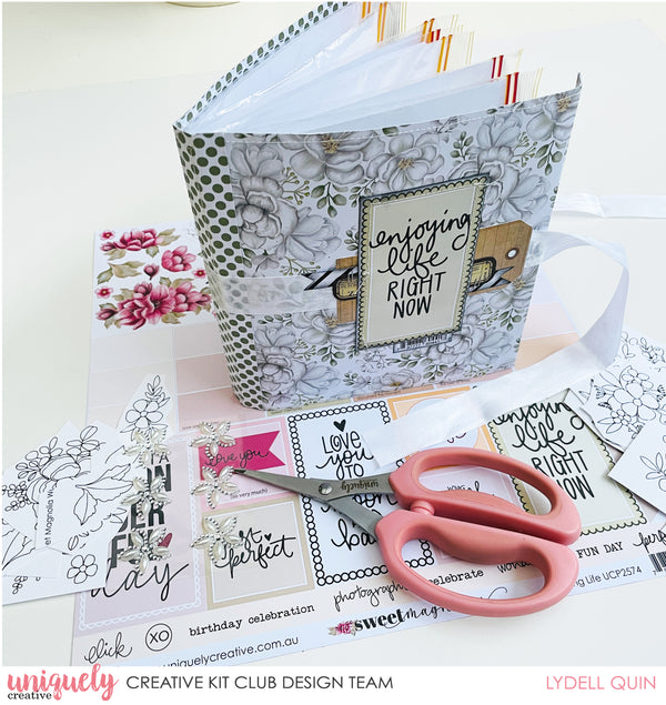 Fussy Cuts Folio Tutorial - Lydell Quin - Uniquely Creative