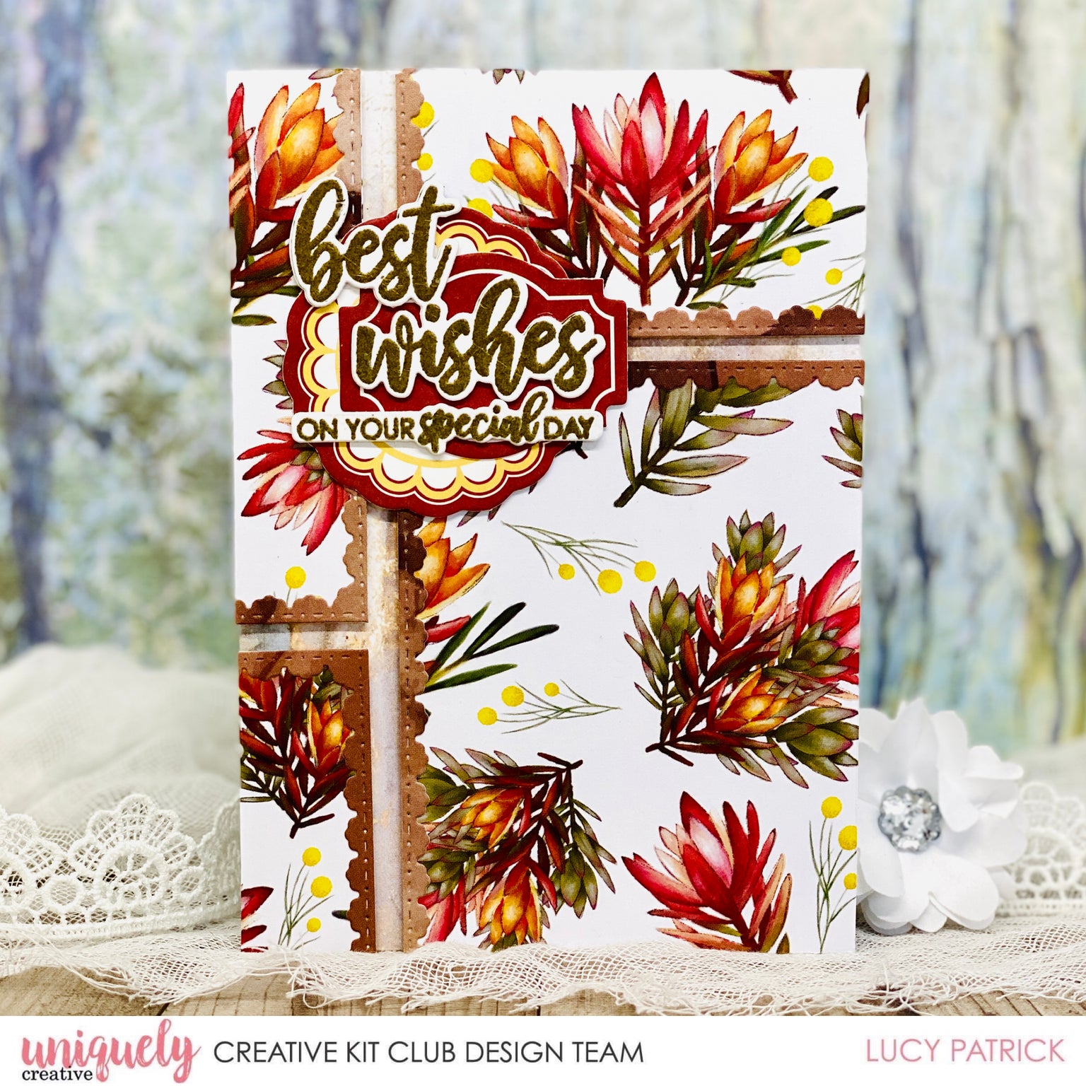 On Your Special Day Tutorial - Lucy Patrick - Uniquely Creative