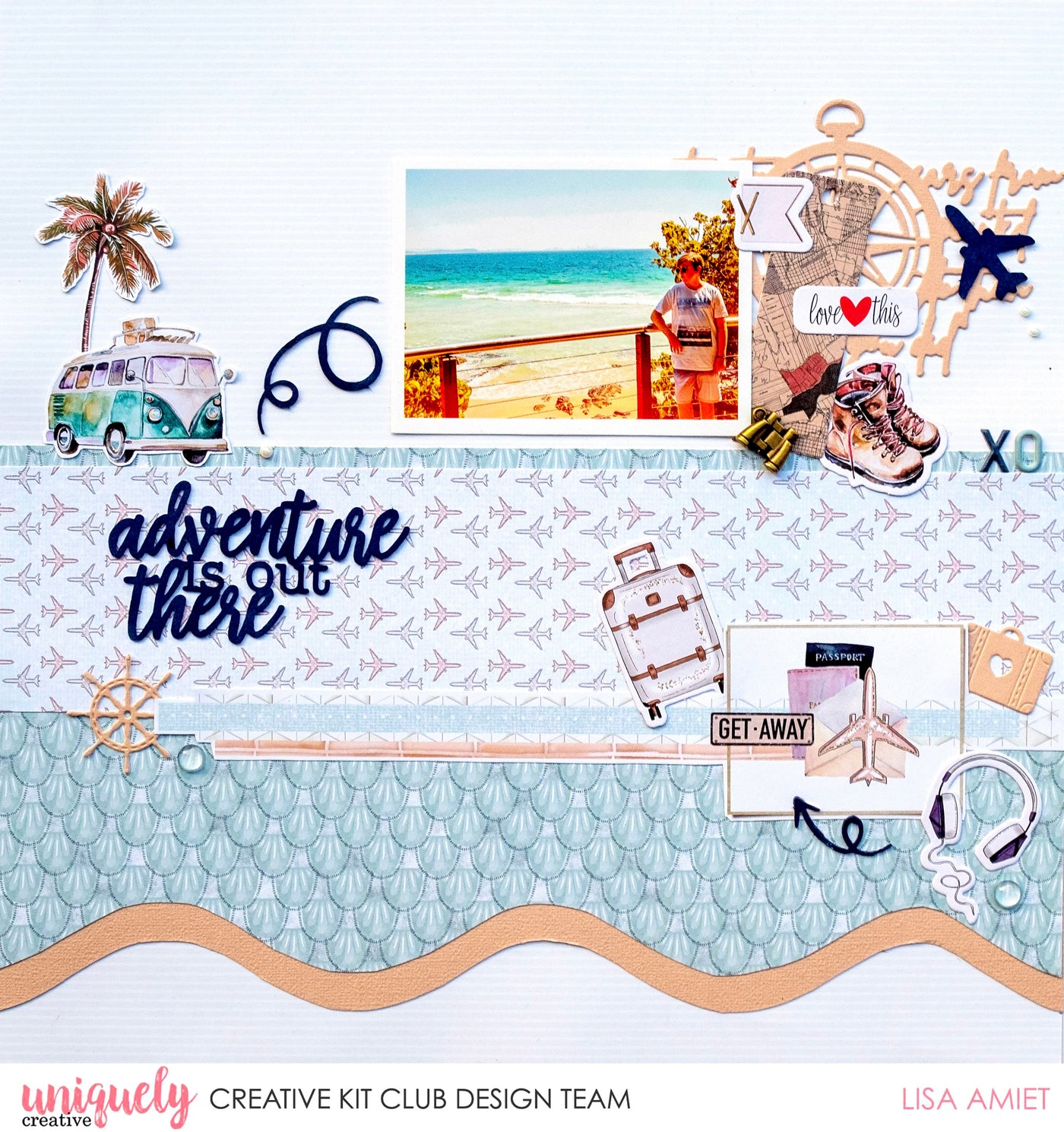 Adventure Is Out There - Lisa Amiet - Uniquely Creative