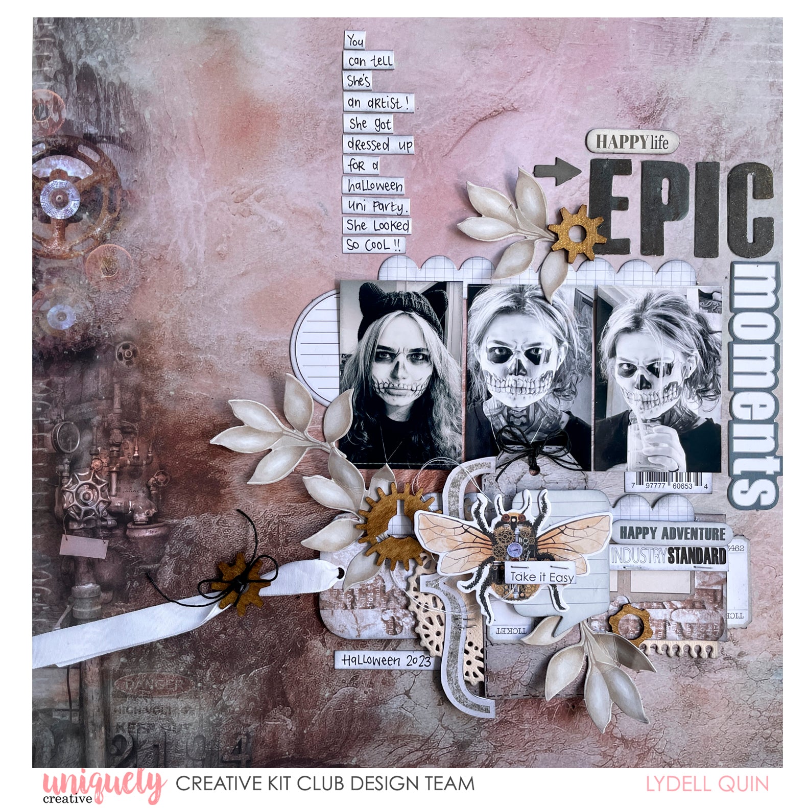 Epic Layout - Lydell Quin - Uniquely Creative