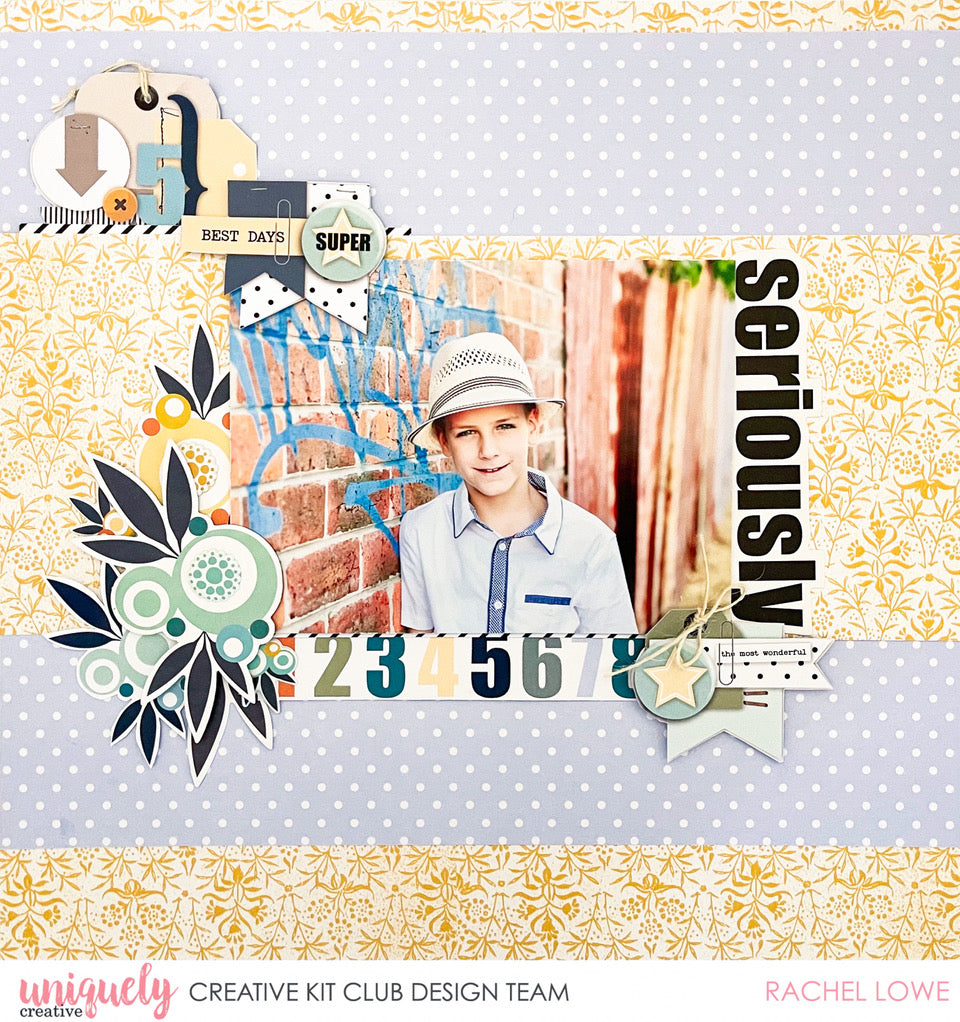 Best Days Layout - Rachel Lowe - Uniquely Creative