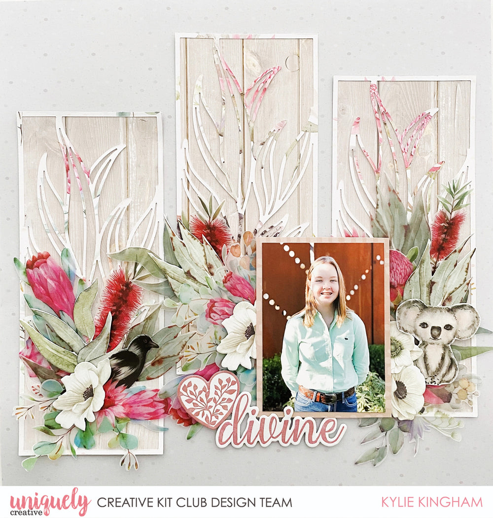 Divine Layout - Kylie Kingham - Uniquely Creative