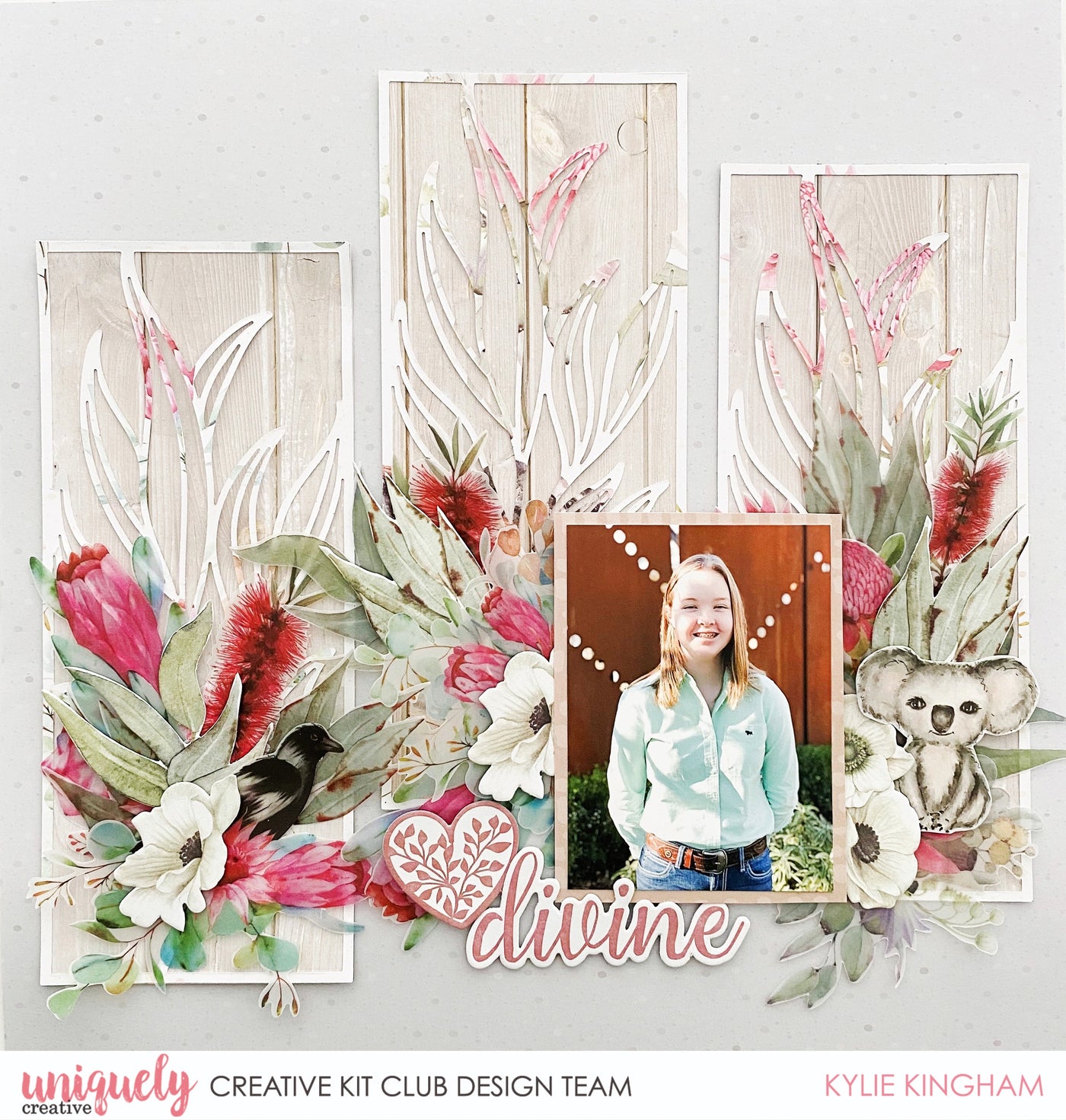 Divine Layout - Kylie Kingham - Uniquely Creative