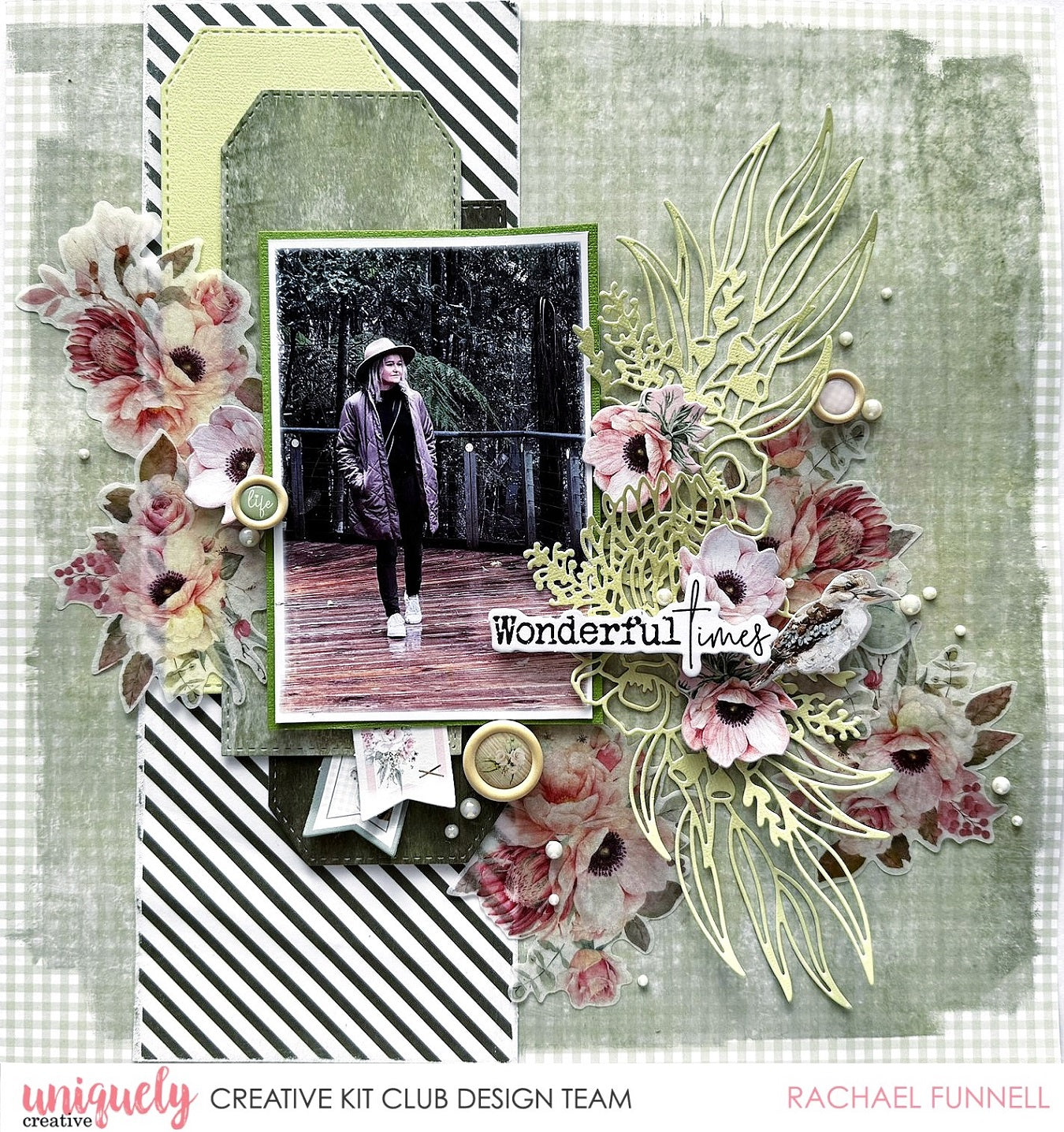 Wonderful Times Tutorial - Rachel Funnell - Uniquely Creative