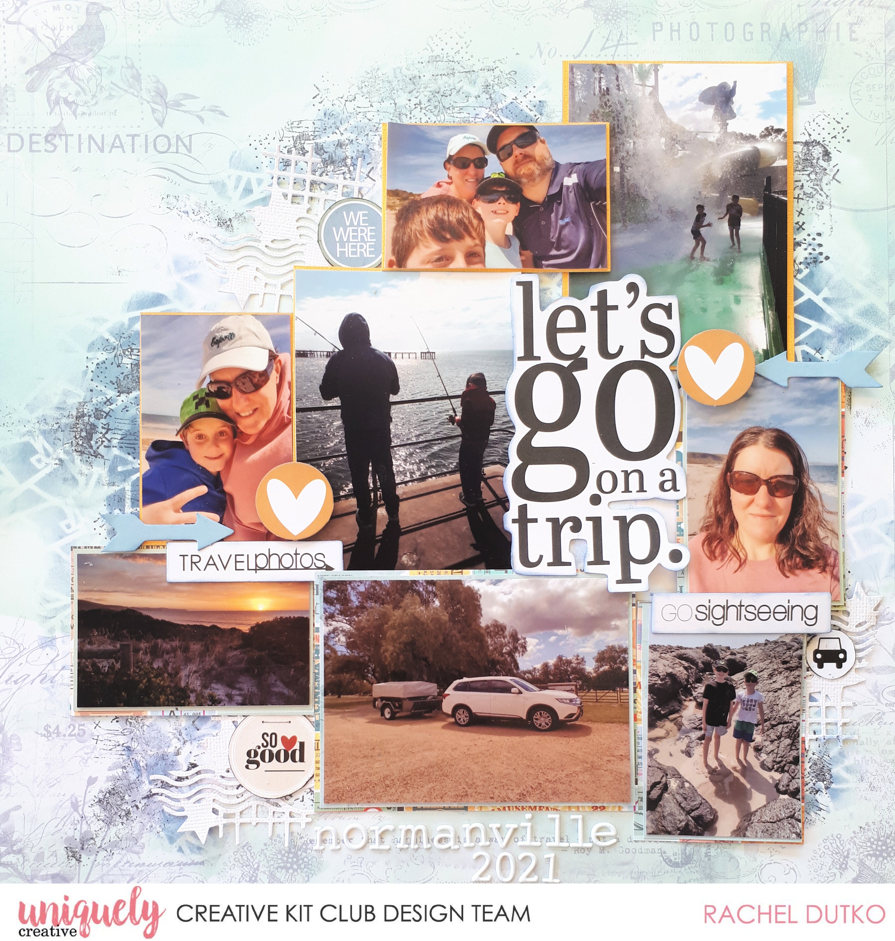 Let's Go On A Trip - Rachel Dutko - Uniquely Creative