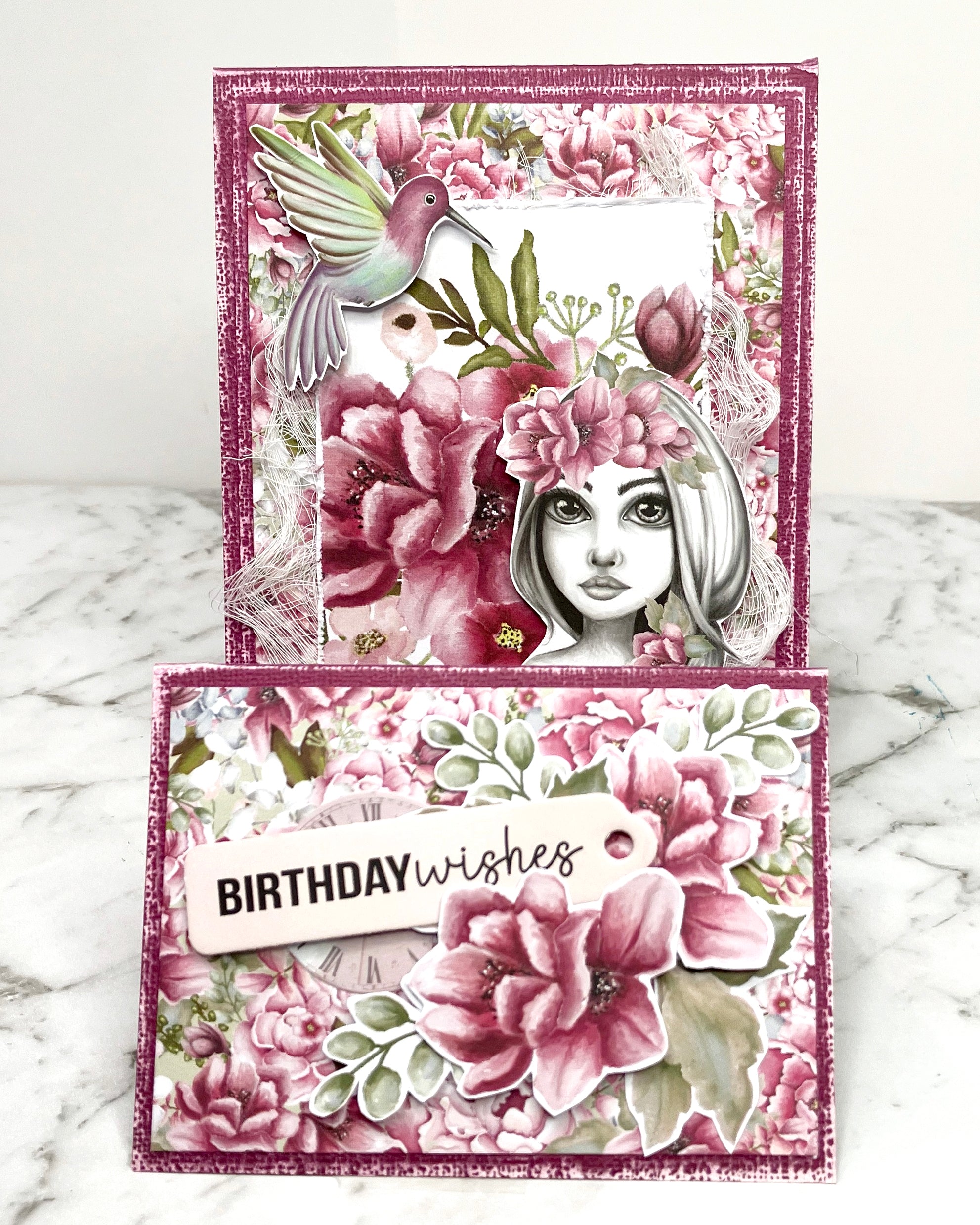 Birthday Wishes Tutorial - Ngaire Ashdown - Uniquely Creative