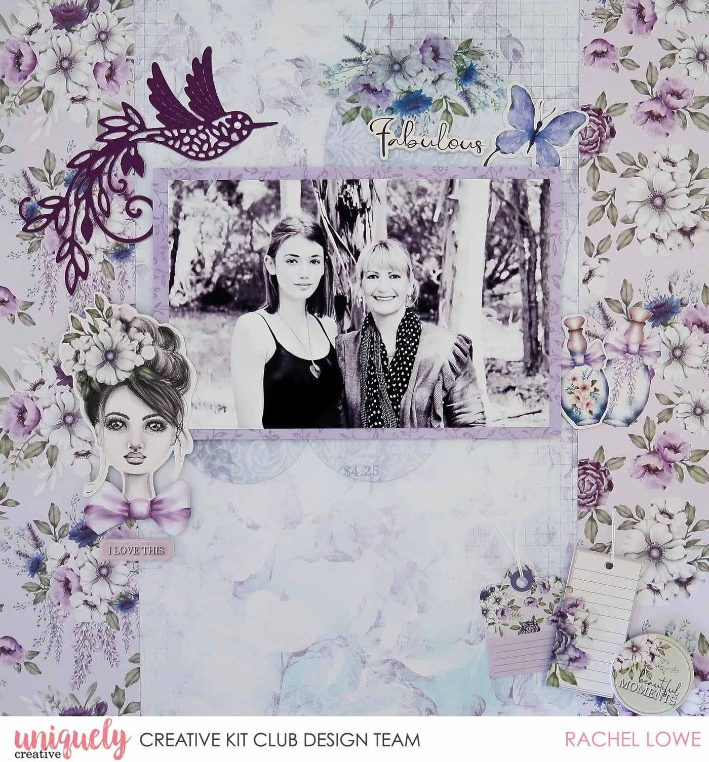 Fabulous Layout - Rachel Lowe - Uniquely Creative