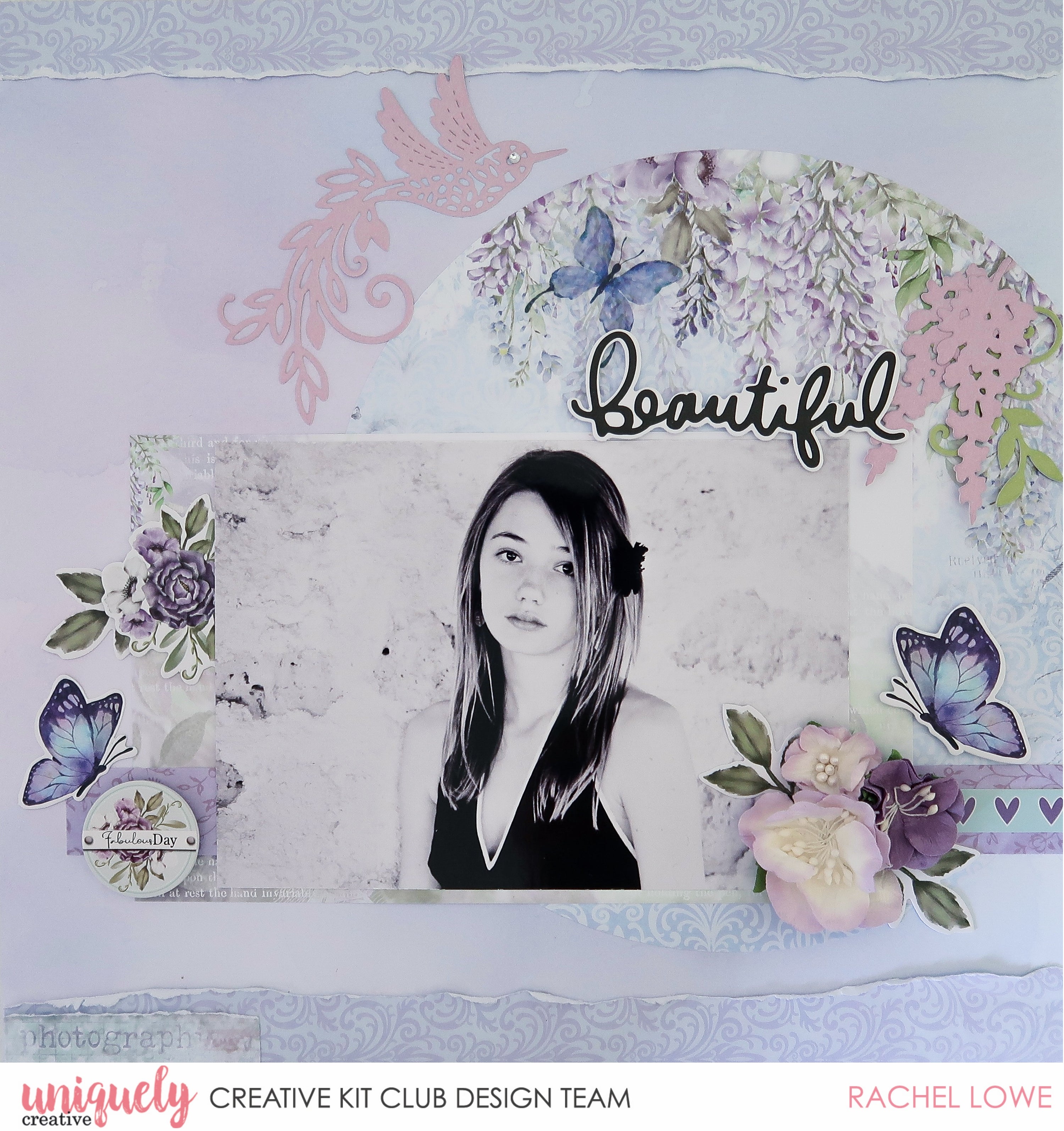 Beautiful Layout - Rachel Lowe - Uniquely Creative