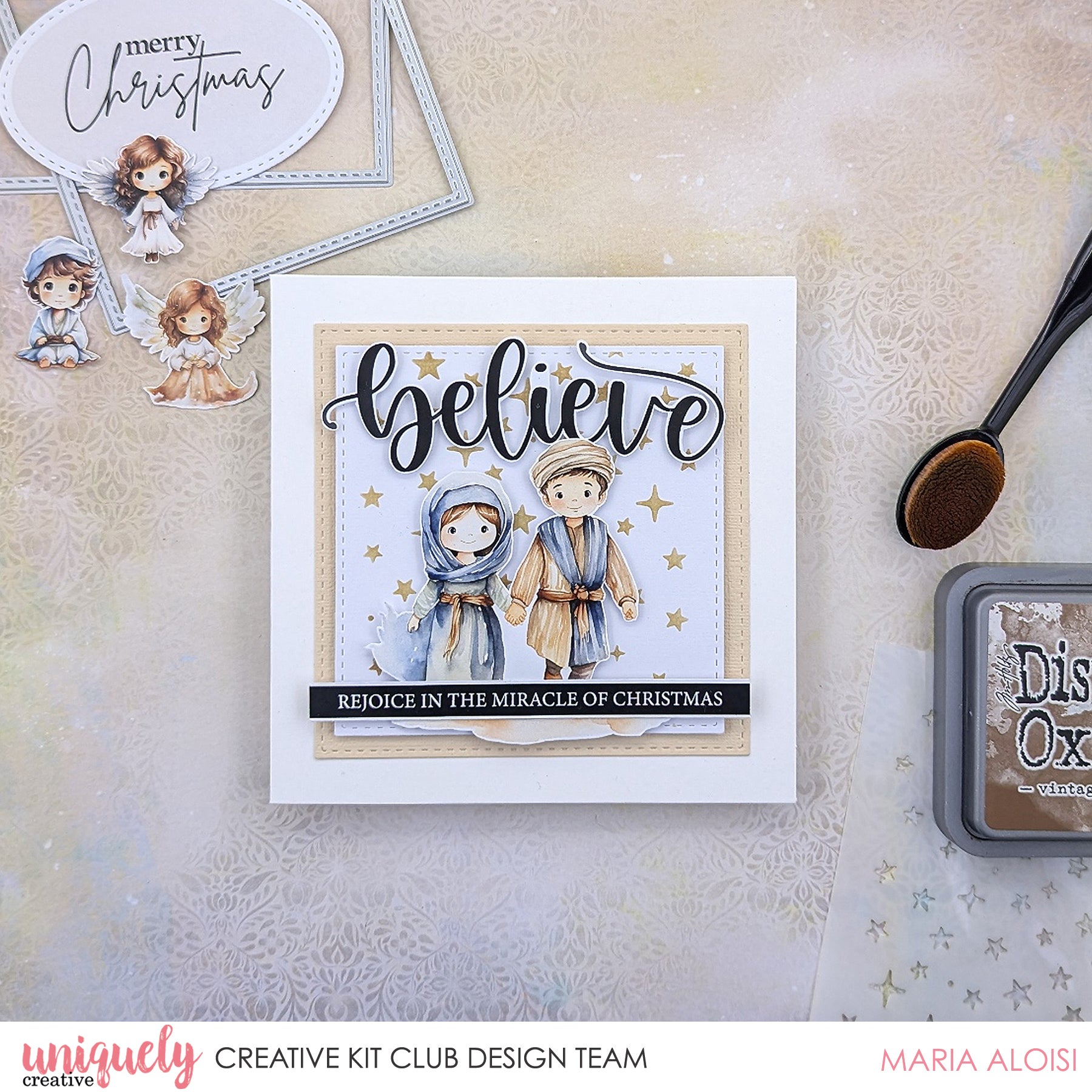 BELIEVE CARD - MARIA ALOISI - Uniquely Creative