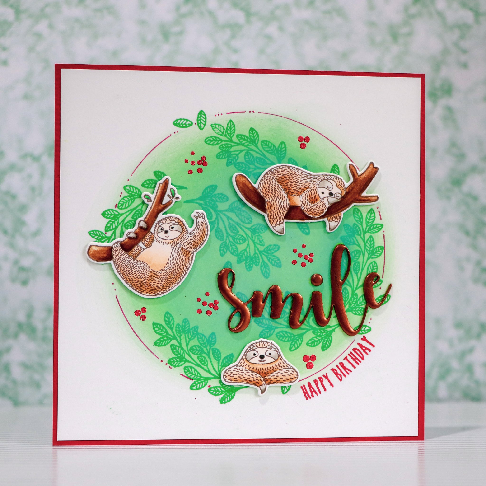 Sloth Card Ideas - Pip Lewer - Uniquely Creative