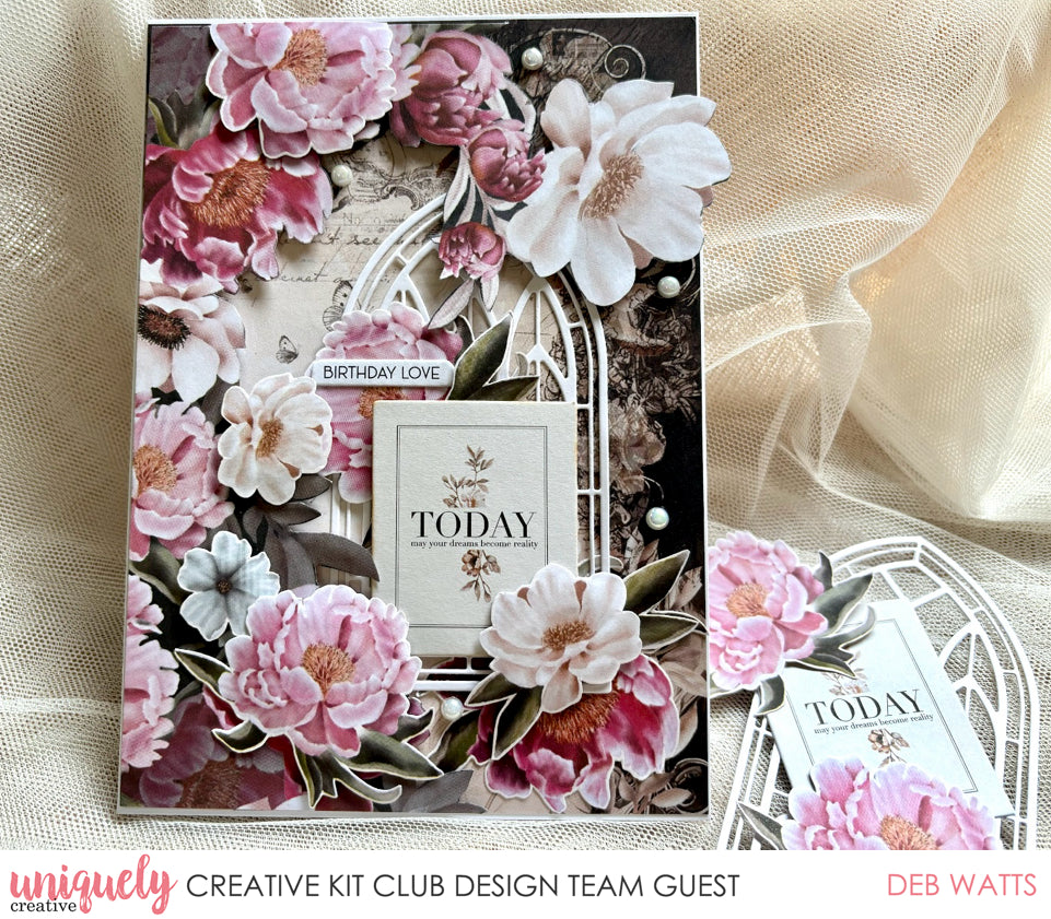 BIRTHDAY LOVE CARD TUTORIAL - DEB WATTS - Uniquely Creative