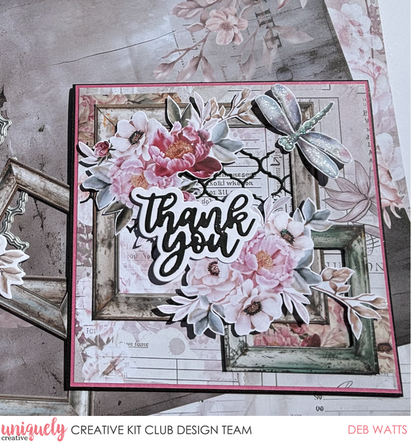 THANK YOU CARD - DEB WATTS - Uniquely Creative