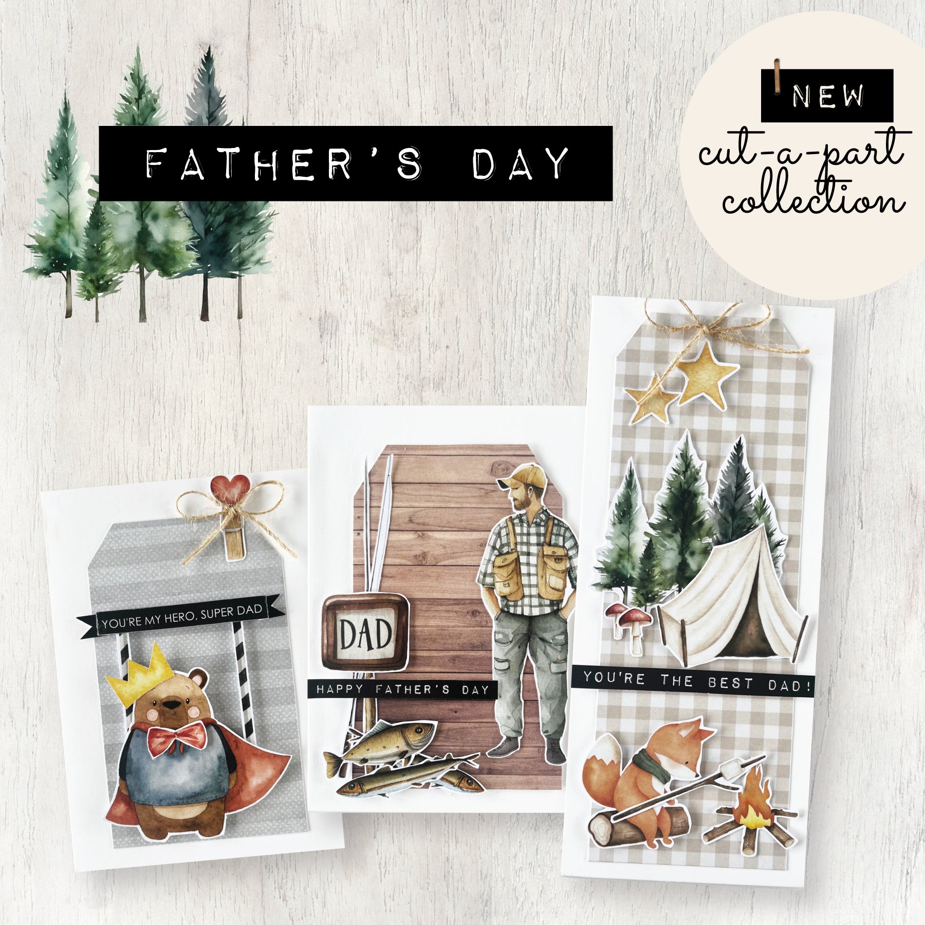 Inspiration and DIY Ideas for Hand Made Father's Day Cards - Uniquely ...