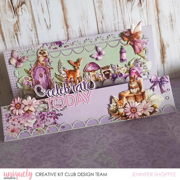 CELEBRATE TODAY CARD TUTORIAL- JENNIFER SHOPPEE - Uniquely Creative