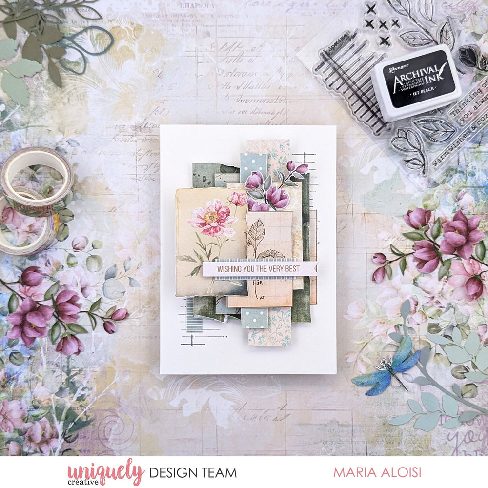 WISHING YOU THE VERY BEST CARD - MARIA ALOISI - Uniquely Creative