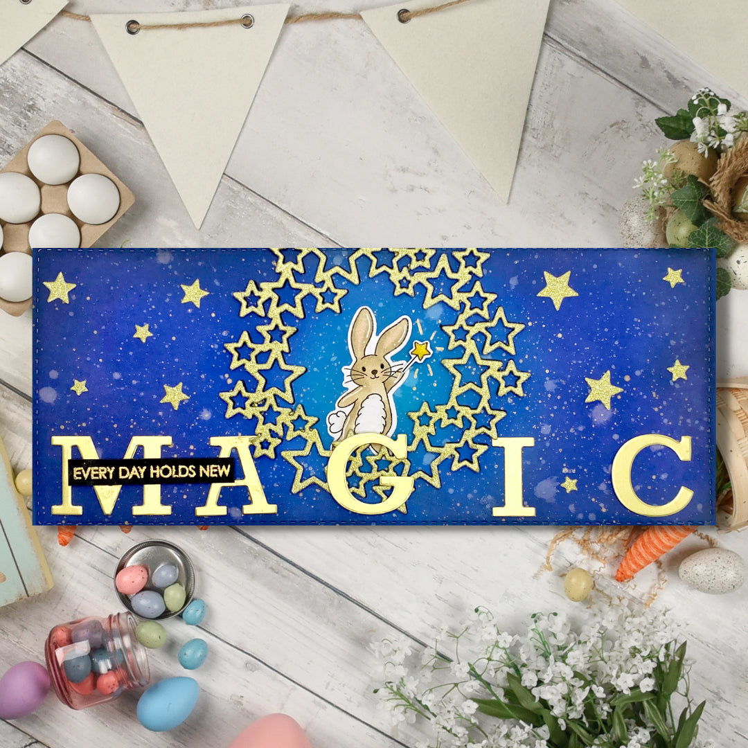 Making a card for your budding magician ..... its a bit magical ...