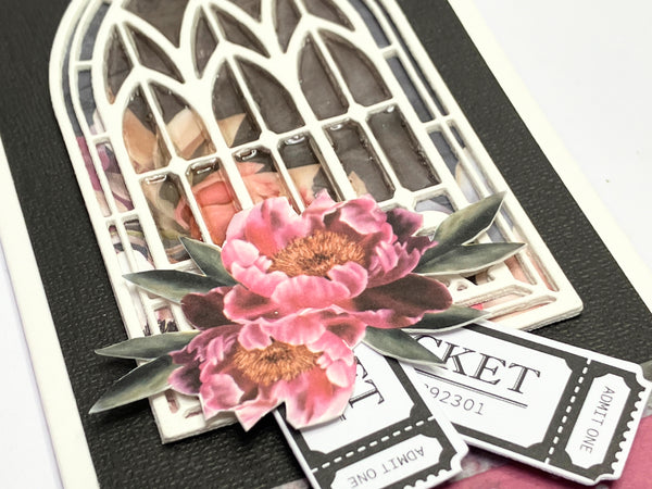 ARCHED WINDOW CARD - NGAIRE ASHDOWN - Uniquely Creative