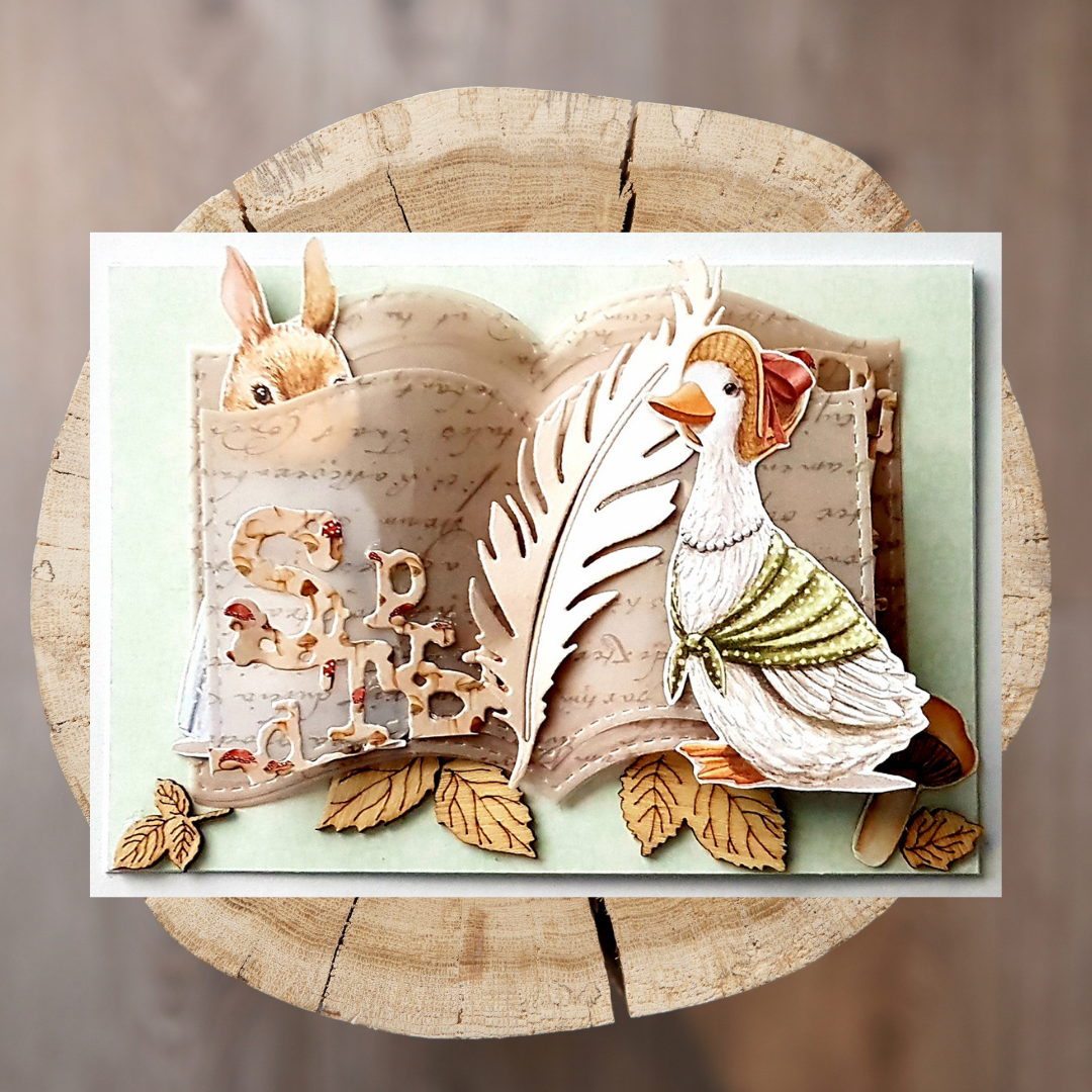 Story Book Card - Kay Forder - Uniquely Creative