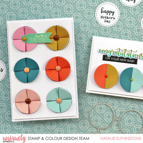 Circle Cards Tutorial - Natalie Elphinstone - Uniquely Creative