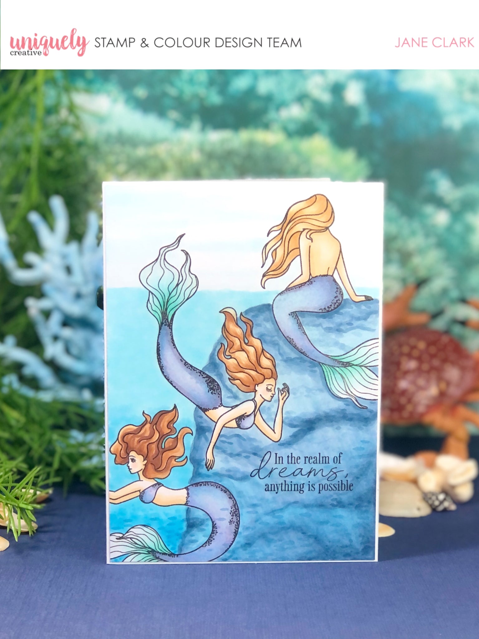 Mermaids In The Sea - Jane Clark - Uniquely Creative