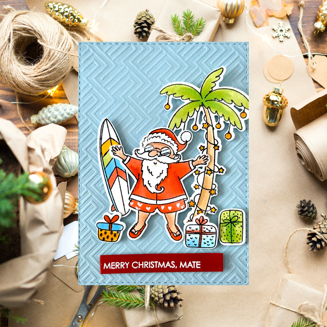 Merry Christmas Mate - Vicki Poulton - Uniquely Creative