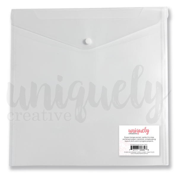Storage Pocket 12 x 12 - Uniquely Creative