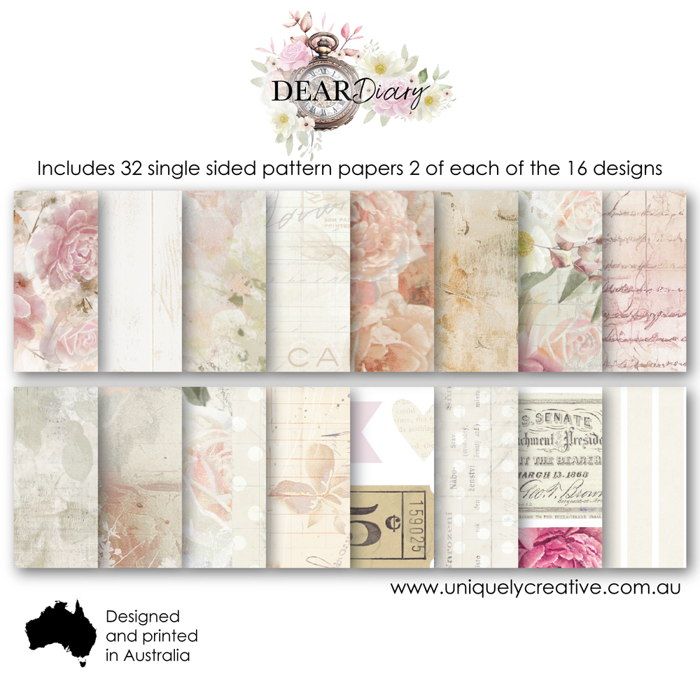 DEAR DIARY - Uniquely Creative