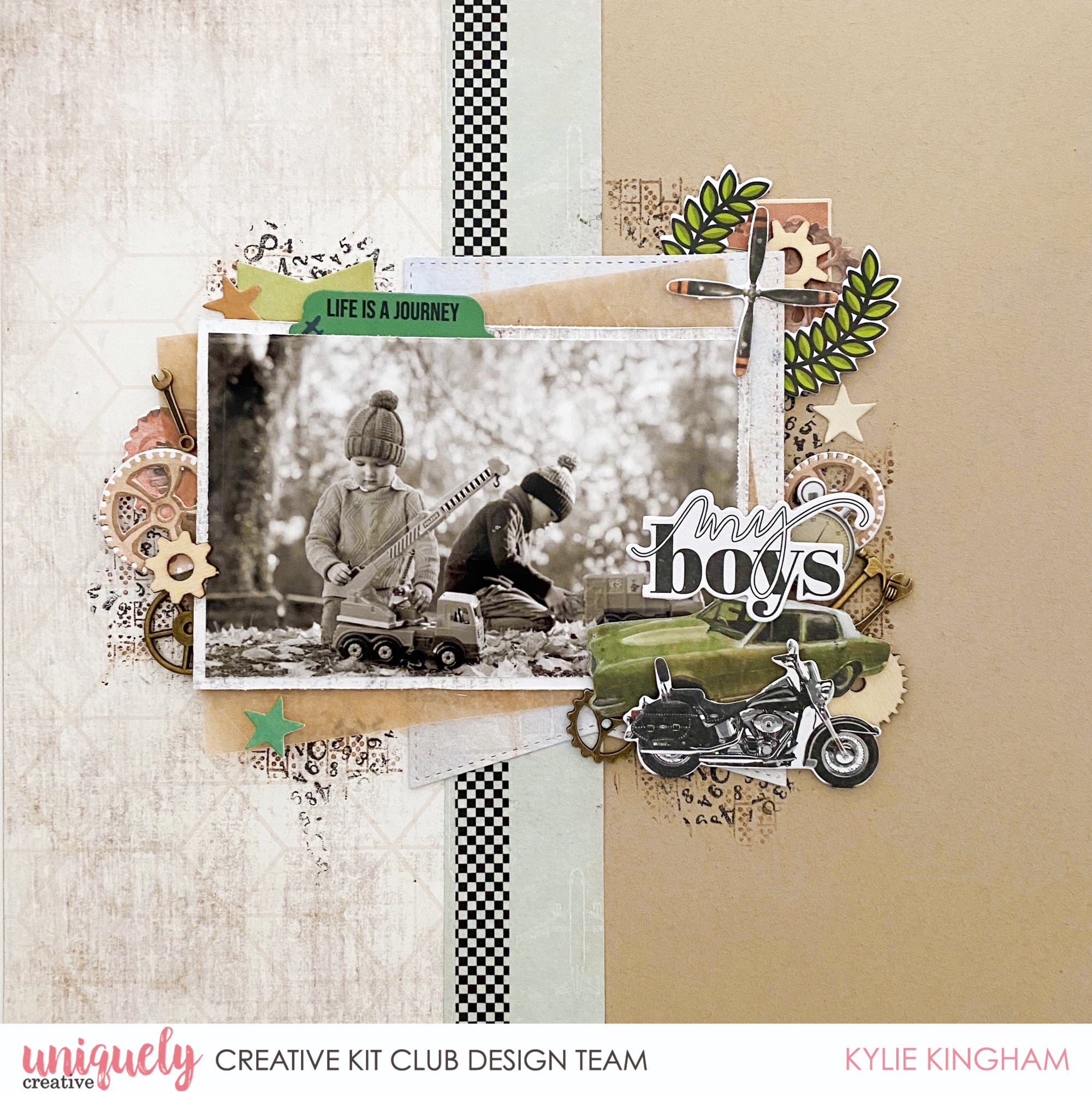 Scrapbooking Ideas & Page Layout Designs by Uniquely Creative