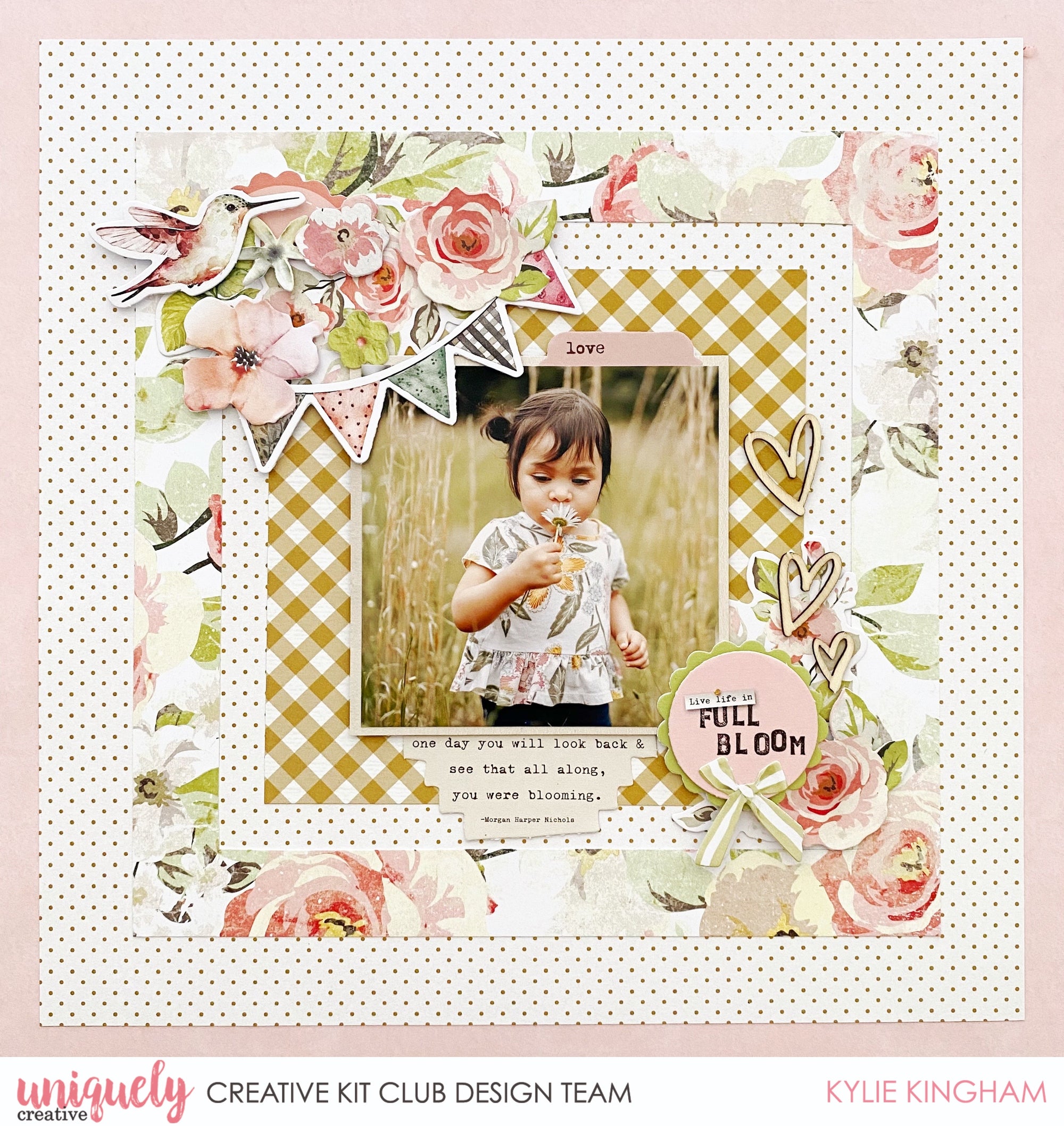 Scrapbooking Ideas & Page Layout Designs by Uniquely Creative