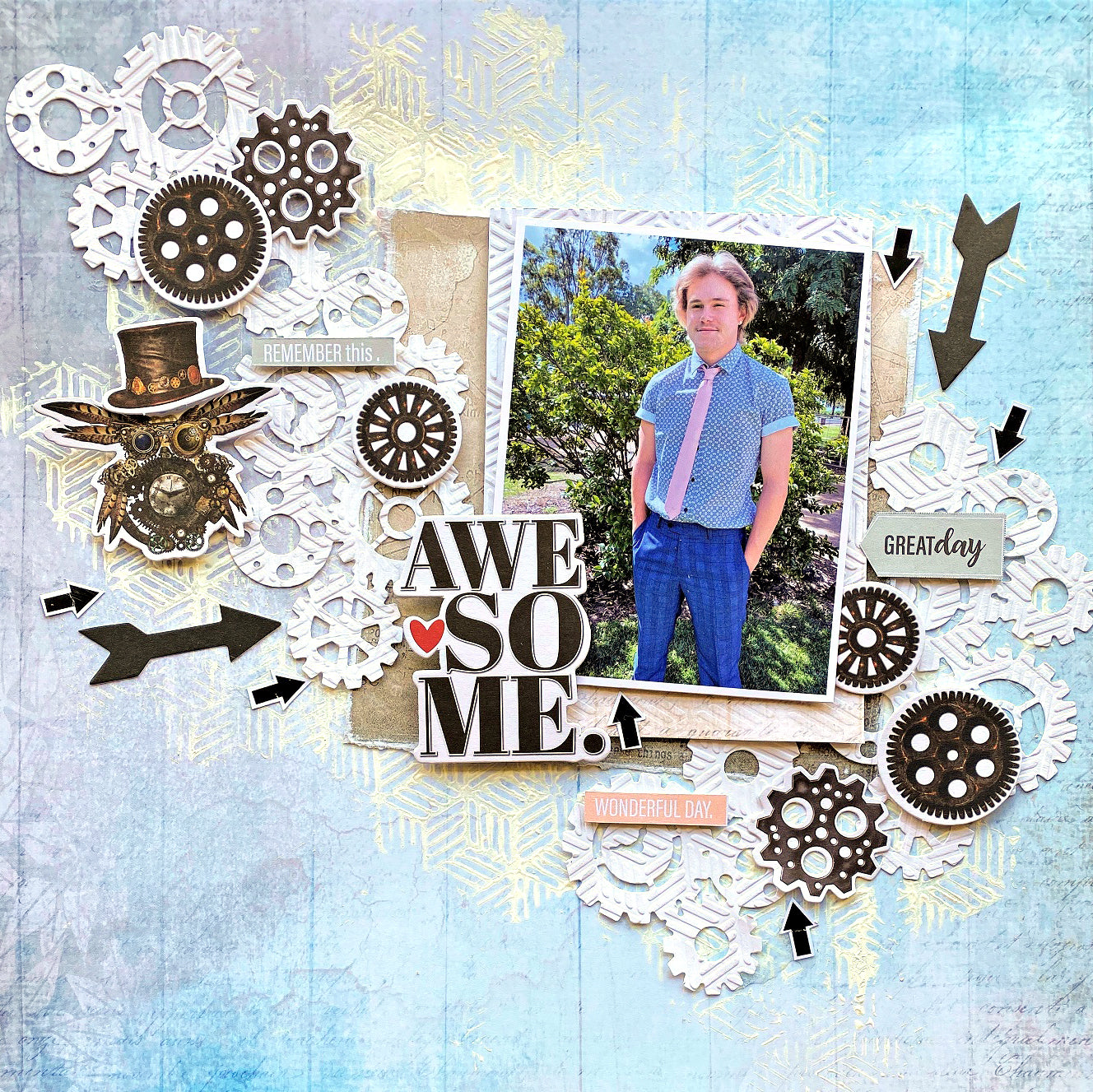 Scrapbooking Ideas & Page Layout Designs by Uniquely Creative