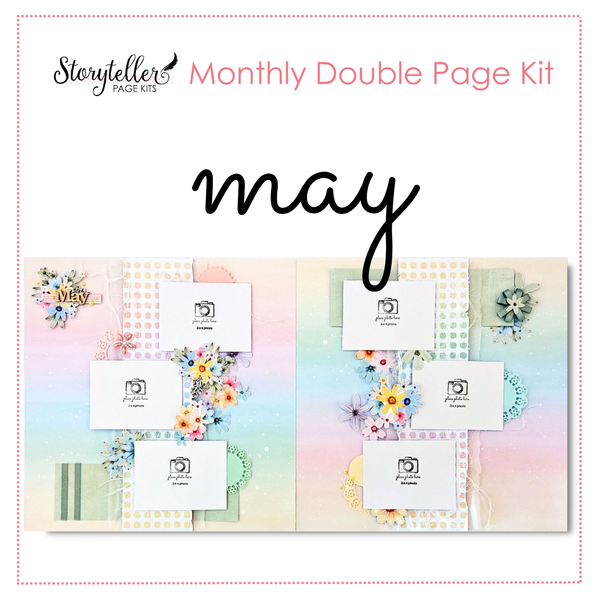 May 2025 Storyteller Page Kit - Uniquely Creative