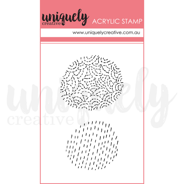 Little Lusters Mark Making Mini Stamp - Acrylic Stamp - Uniquely Creative