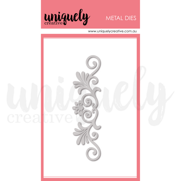 Flourish Scroll Die - Uniquely Creative