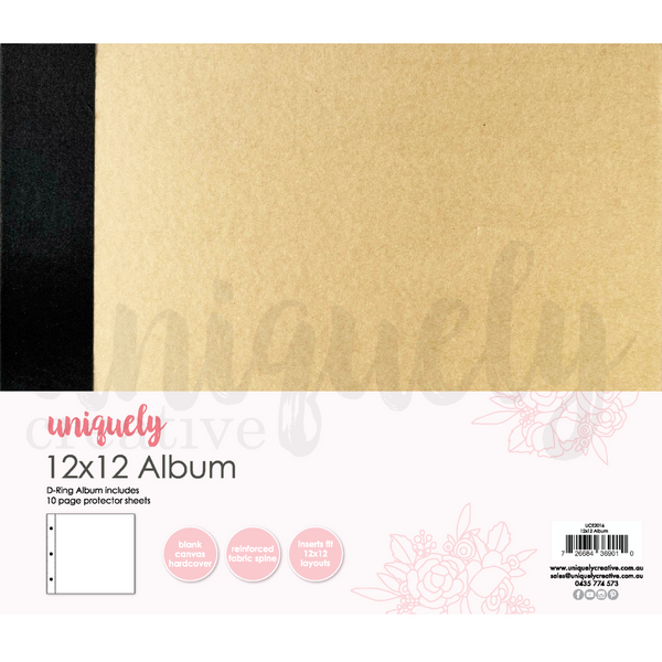 12x12 D Ring Album - Scrapbooking Albums | Uniquely Creative