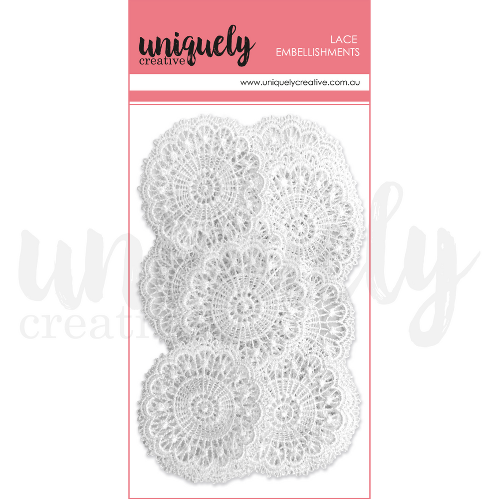 Unique Lace Embellishments for Crafts | Uniquely Creative