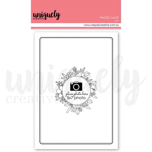 5x7 Photo Mats | Embellishments | Uniquely Creative