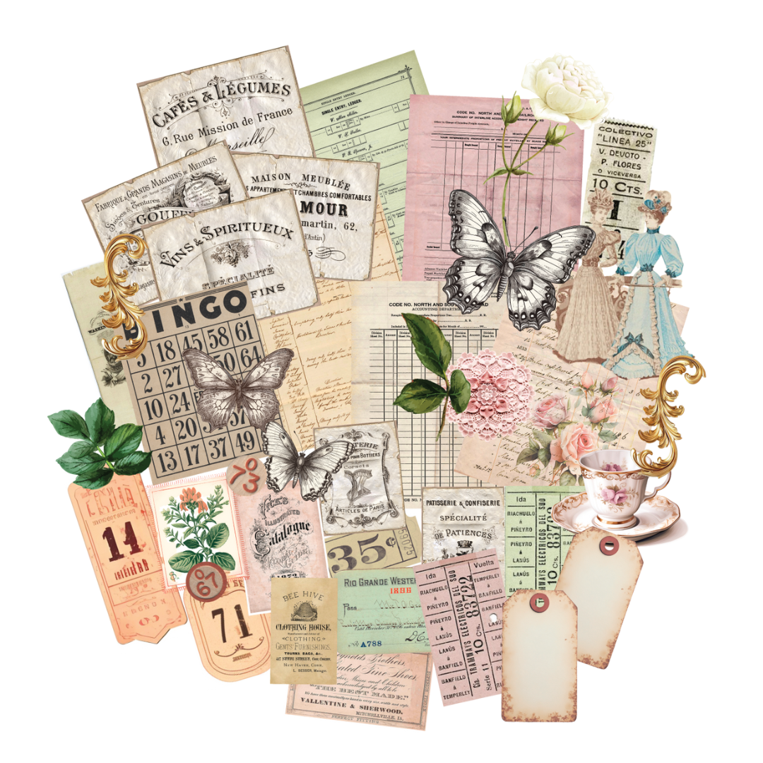 Timeless Ephemera | Embellishments | Uniquely Creative