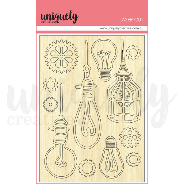 Steampunk Graffiti Wooden Laser Cut - Uniquely Creative