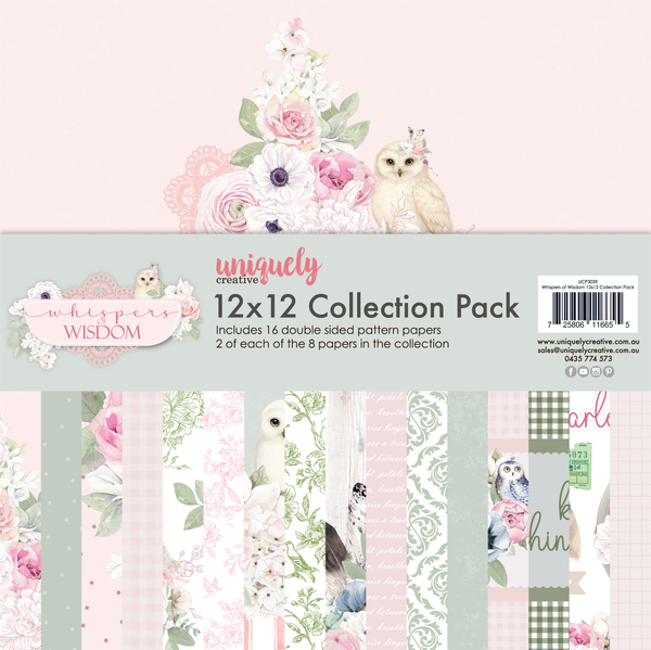 Whispers of Wisdom | Scrapbooking Paper | Uniquely Creative