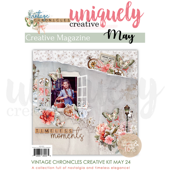 May 2024 - Vintage Chronicles Creative Magazine - Uniquely Creative