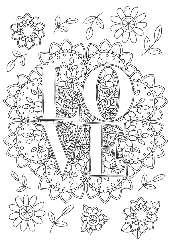 Watercolour Colouring Book | Uniquely Creative