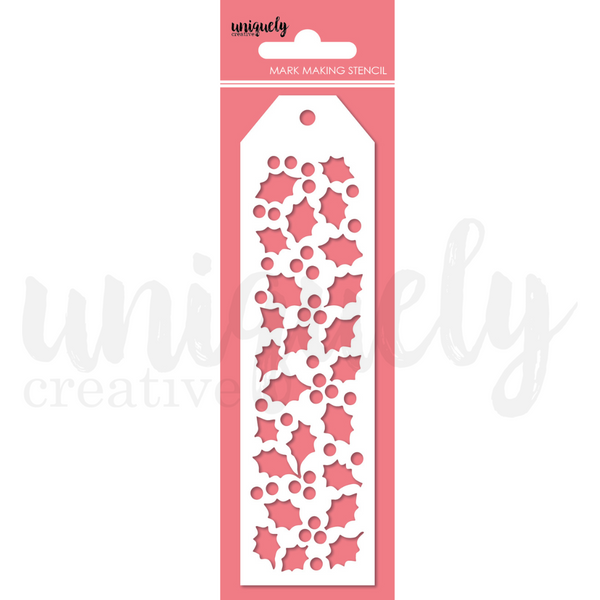 Holly Berry Mark Stencils for Sale | Uniquely Creative