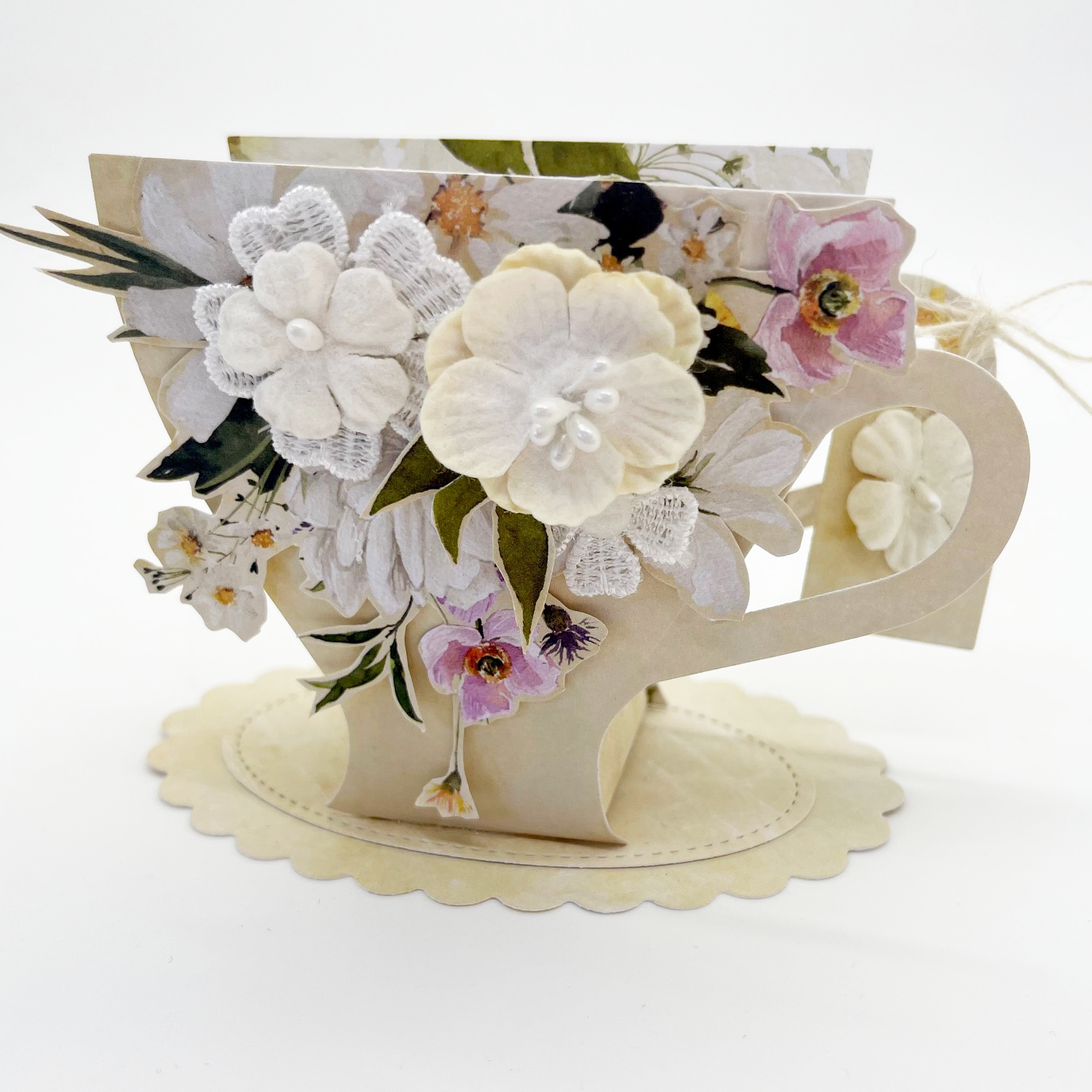 3D Tea Cup Die - Uniquely Creative