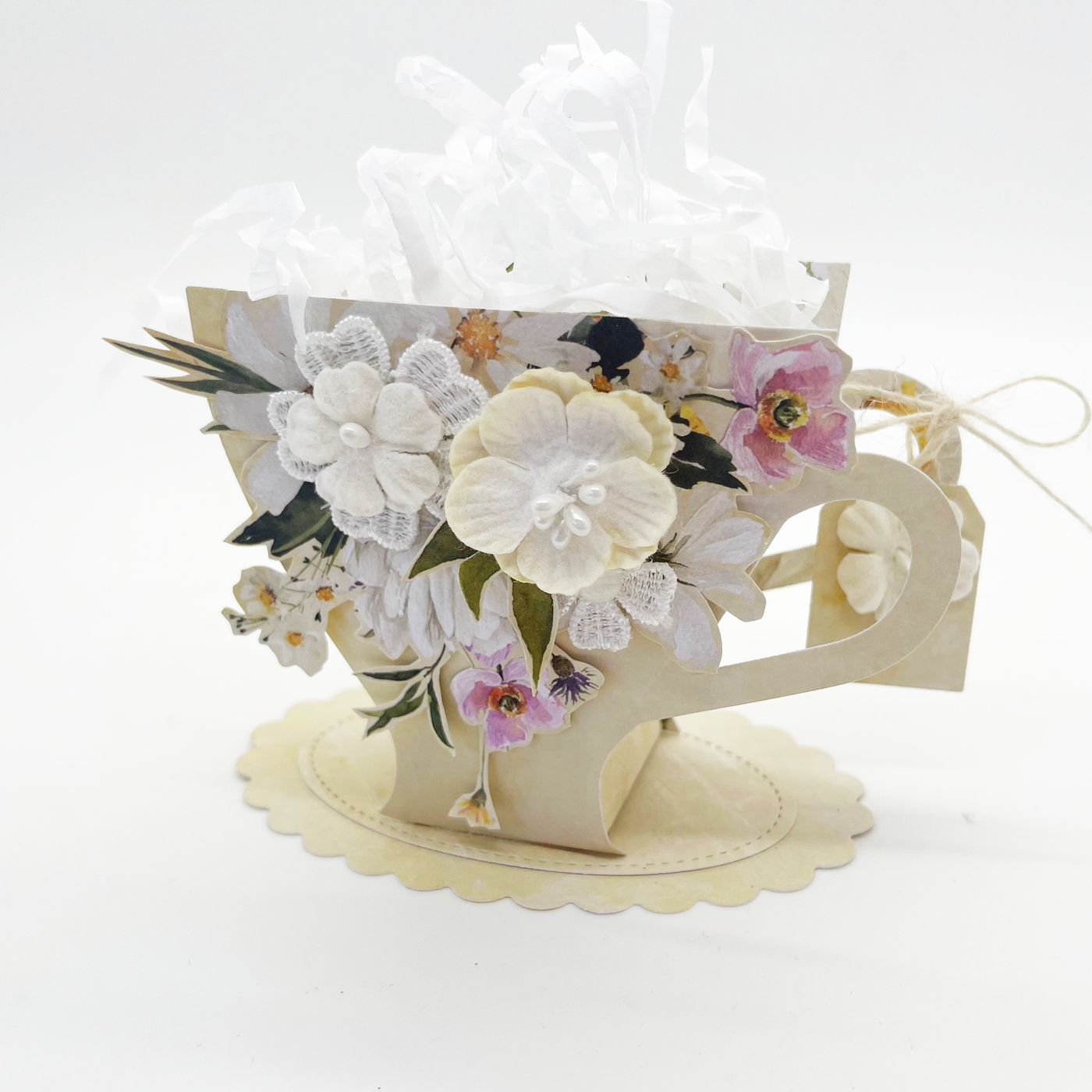 3D Tea Cup Die - Uniquely Creative
