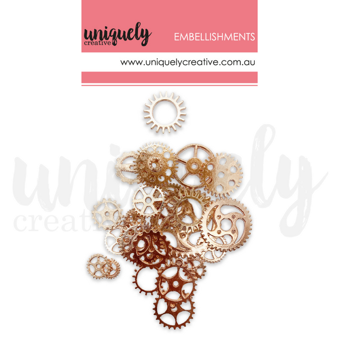Cogs & Gears | Scrapbooking Embellishments | Uniquely Creative