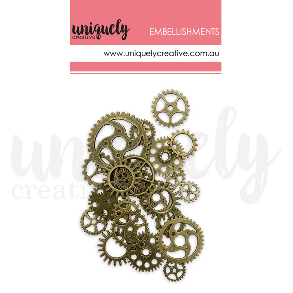 Cogs & Gears | Scrapbooking Embellishments | Uniquely Creative
