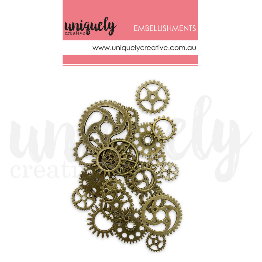 Cogs & Gears | Scrapbooking Embellishments | Uniquely Creative
