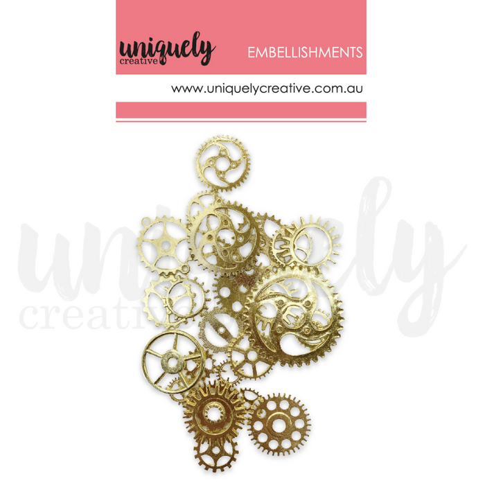 Cogs & Gears | Scrapbooking Embellishments | Uniquely Creative