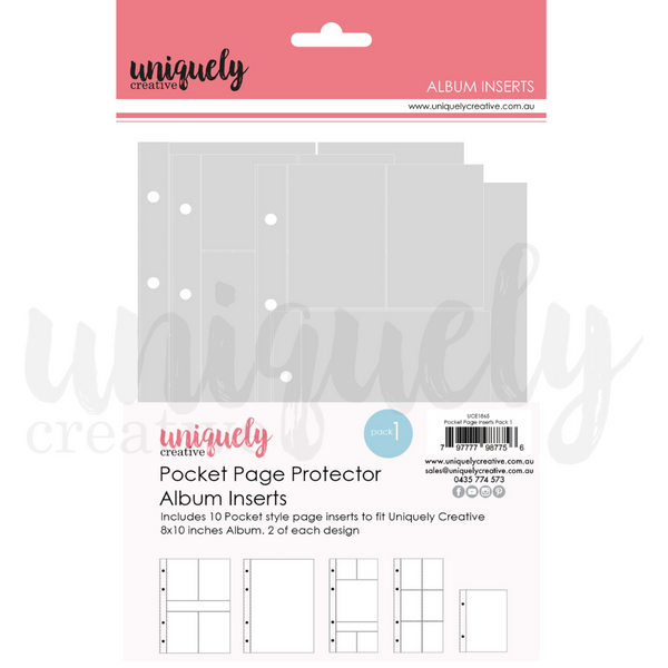 Pocket Page Album Inserts Pack 1 | Albums | Uniquely Creative