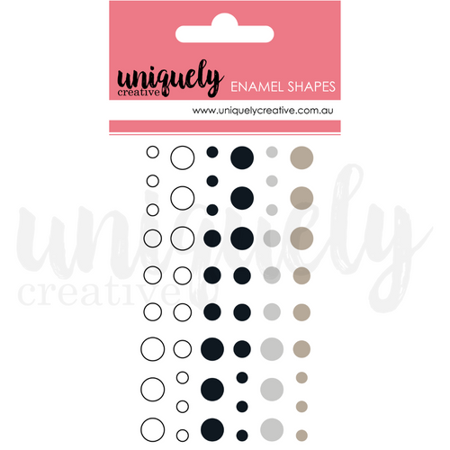 Enamel Dots & Glass Domes | Embellishments | Uniquely Creative